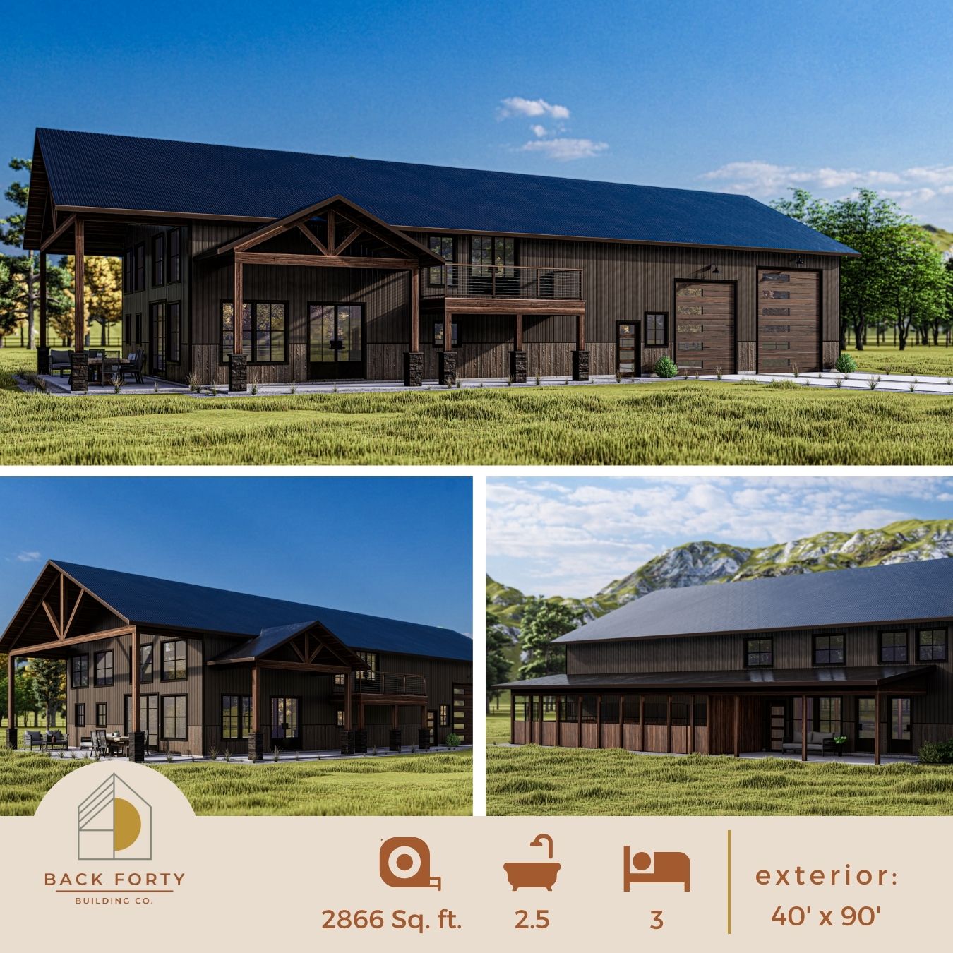 Building Back Forty Plans With Graber Custom Structures